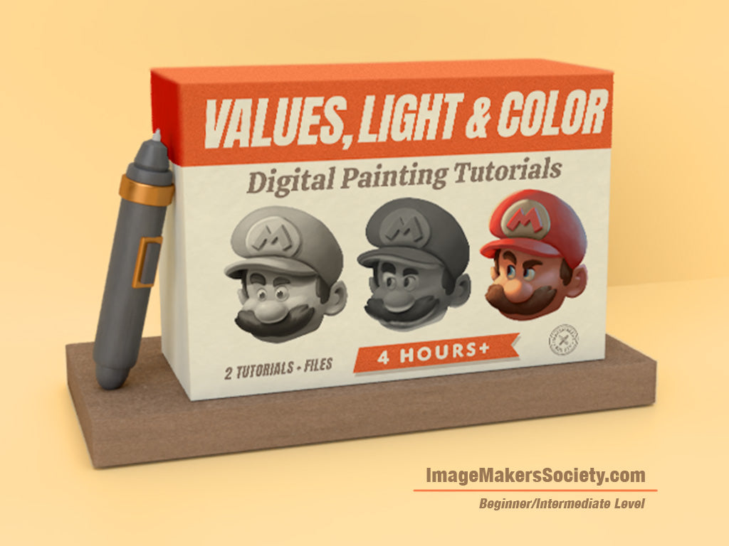 TUTORIAL | Digital Painting Values and Light – ImageMakers Society